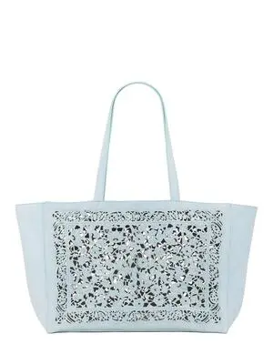 Gabriela Hearst Leather Tote - Light Blue