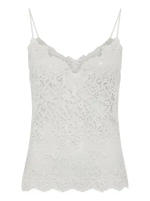 Gabriela Hearst Umbra Cotton Top - Ivory