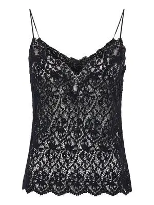 Gabriela Hearst Umbra Cotton Top - Navy