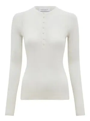 GABRIELA HEARST Gabriela Hearst Anges Cashmere-Silk Henley