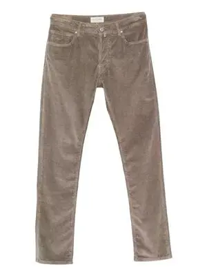 Jacob Cohen Bard Slim-fit Corduroy Trousers - Neutrals