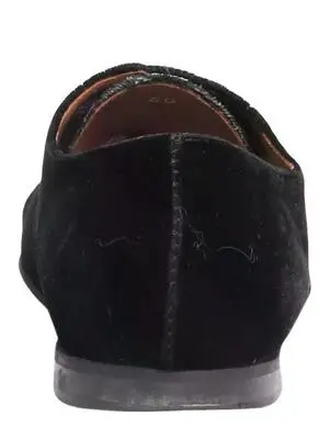 DANIELA GREGIS Velvet Loafers - Black