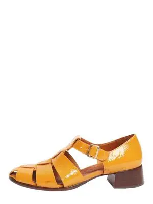 Chie Mihara Sanchis Caged Sandals - Yellow