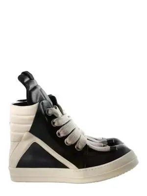 Rick Owens Geobasket High-top Sneakers - Black