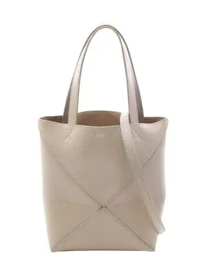 Loewe Mini Puzzle Fold Tote Bag - Neutrals