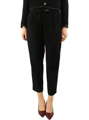 Brunello Cucinelli Belted High-waist Trousers - Red