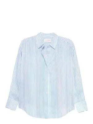 MC2 SAINT BARTH Embroidered Logo Shirt - Blue