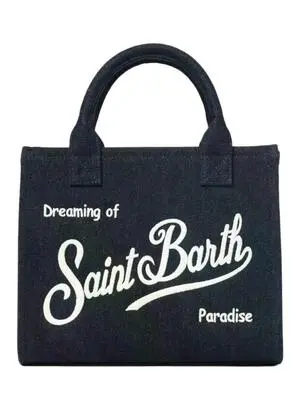 MC2 SAINT BARTH Vanity Tote Bag - Blue
