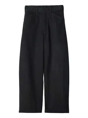 LEMAIRE LEMAIRE Contrast Stitch Straight-Leg Trousers