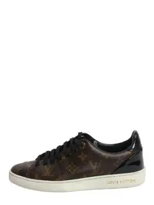 LOUIS VUITTON Monogram Canvas Sneakers - Brown