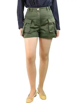 Balmain Cargo Shorts - Green