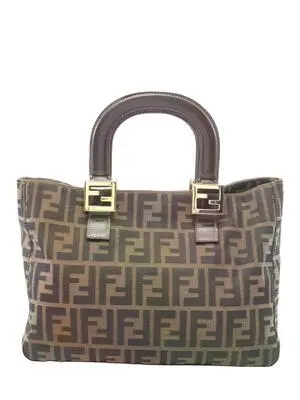 Fendi Zucca Tote Bag - Brown