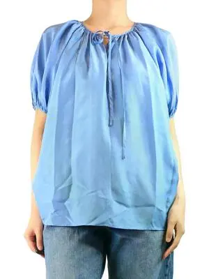 JOSEPH Silk Blouse - Blue