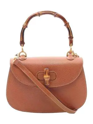 Gucci Bamboo Handbag - Brown