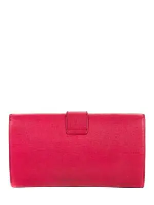 Saint Laurent Chyc Ligne Y Clutch Bag - Pink