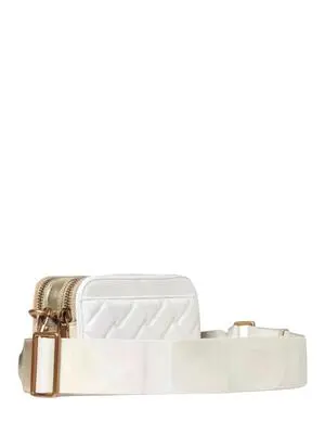 Kurt Geiger Quilted Suede Shoulder Bag - Neutrals