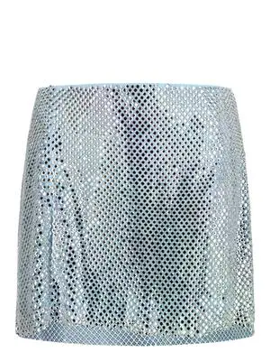 Retrofete Pax Mini Skirt - Silver