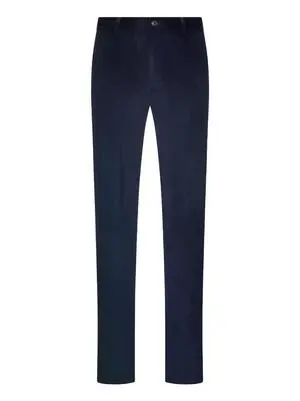 Etro Slim-cut Corduroy Trousers - Blue