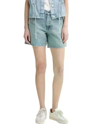 Rag & Bone Kaia Mini Shorts - Blue