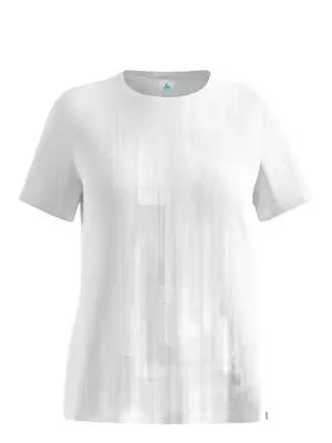 ODLO Cubic Light Crewneck Short-sleeved T-shirt - White