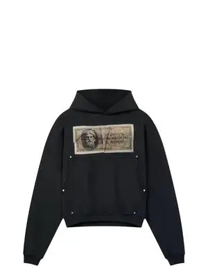 ROUGH. Drachmes Hoodie - Black