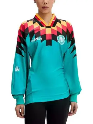 Adidas Germany Reconstructed V-neck Jersey - Green