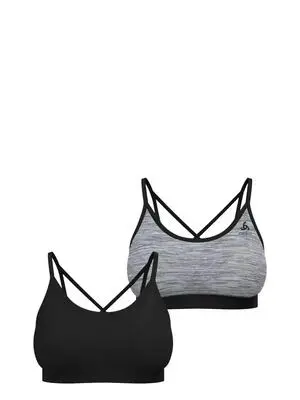 ODLO Seamless Cross-strap Sports Bra - Black