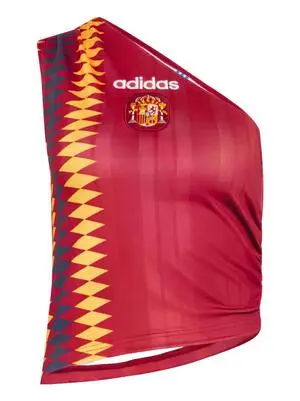 Adidas Adidas Spain One-Shoulder Top Red