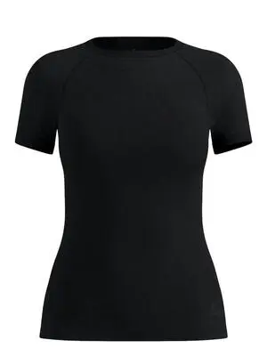ODLO X-light Base Layer Raglan-sleeve Perforated Panel T-shirt - Black