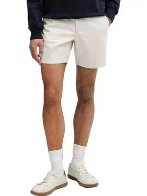 Rag & Bone Embroidered-logo Chino Shorts - Neutrals