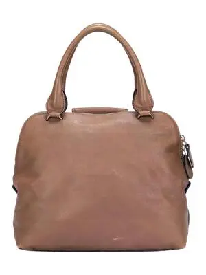 Chloé Chloé Elsie Turn-Lock Tote Bag Neutrals