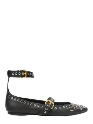 Isabel Marant Étoile Embellished Ballet Flats - Black