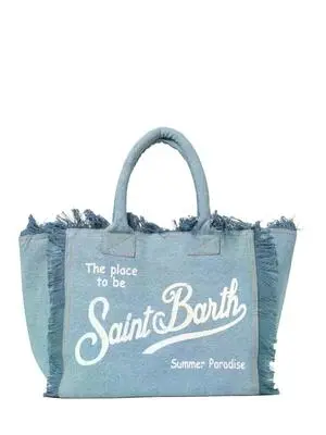 MC2 SAINT BARTH Vanity Tote Bag - Blue
