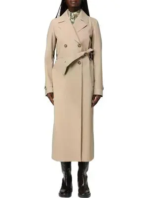 Max Mara Double-breasted Belted Trench Coat - Neutrals