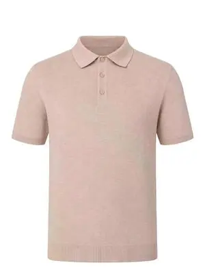 BLAUER. Short-sleeved Polo Shirt - Neutrals
