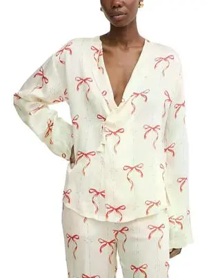 FORTE_FORTE Forte Forte "Le Noeud D'Argent" Wrap Top