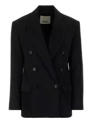 Isabel Marant Étoile Khera Double-breasted Blazer - Black