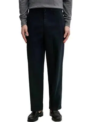 Rag & Bone Logo-embroidered Chino Pants - Blue