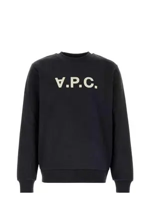 A.p.c. Logo-print Sweatshirt - Black