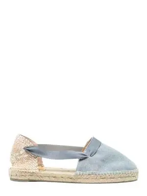 CastaÑer Woven Panel Espadrilles - Blue