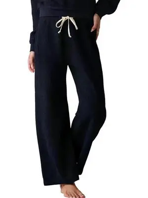 THE LADY AND THE SAILOR Wide-leg Drawstring Pants - Blue
