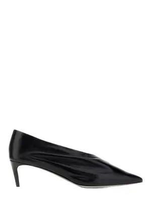 Khaite Miriam Ruched Pumps - Black