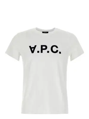 A.p.c. Logo Print T-shirt - White