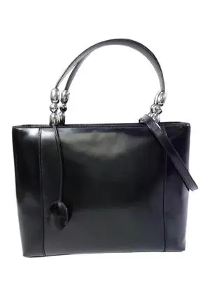 Dior Lady Perla Shoulder Bag - Black
