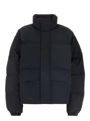 JIL SANDER Quilted High Neck Jacket - Black