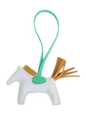 Hermès Pm Rodeo Bag Charm - Blue