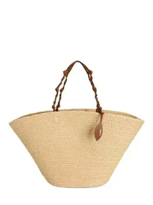 JIL SANDER Tangle Woven Tote Bag - Neutrals