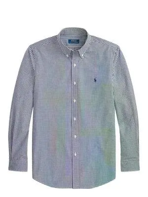 Polo Ralph Lauren Gingham-check Button-down Shirt - Blue