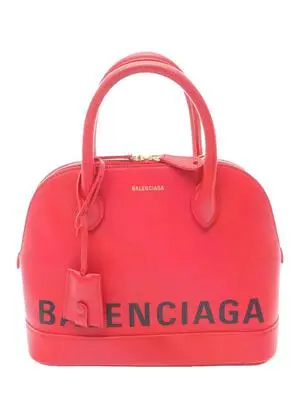 Balenciaga Ville S Top Handle Satchel - Red