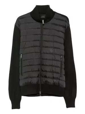 Paul & Shark Quilted Zip-fastening Jacket - Black